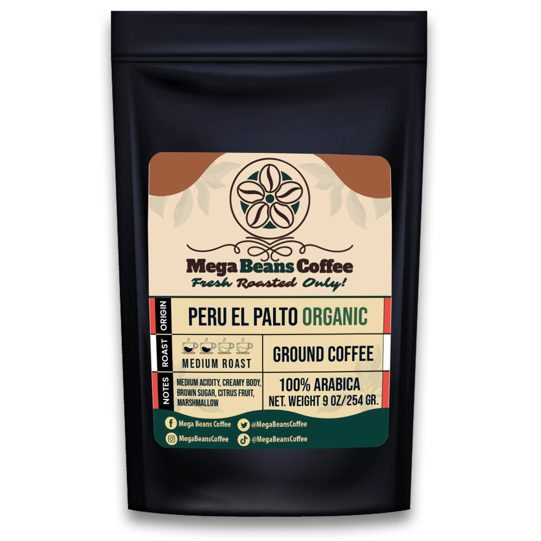 Specialty Coffee flavor and aroma with Mega Beans Coffee & Lattio